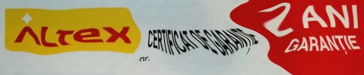 Garantie Altex - Certificat garantie, telefon reclamatii